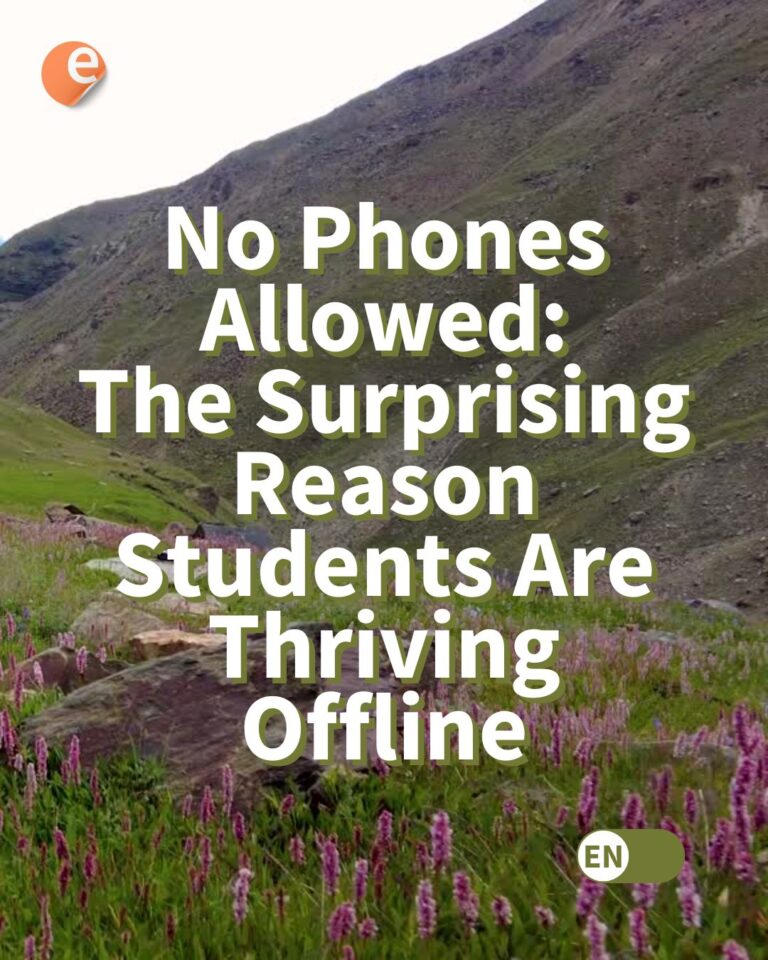 No Phones Allowed: The Surprising Reason Students Are Thriving Offline ...