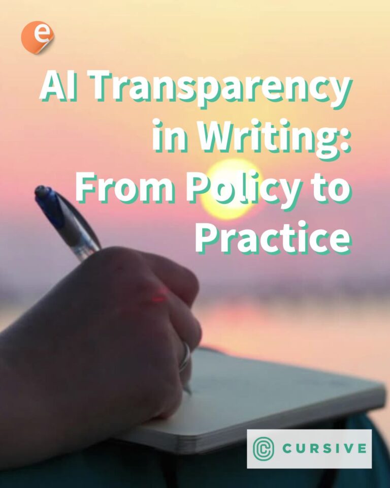 AI Transparency In Writing: From Policy To Practice › ELearn Magazine @elearnmag By Open LMS